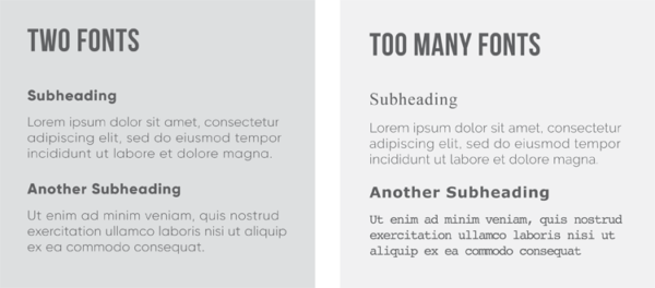 5 typography tips to refer to when designing for your business - Lisa Furze